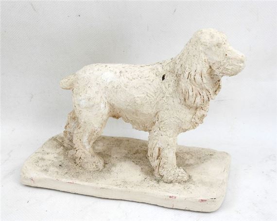 Richard Fath | d'après : Cocker spaniel en terre cuite | MutualArt