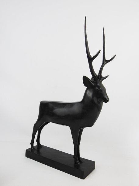François Pompon | Great stag (1929) (2020) | MutualArt