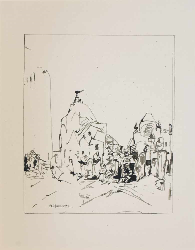 Adolf Hölzel | ADOLF HÖLZEL.Nach. 12 Zeichnungen und Pastelle aus der ...