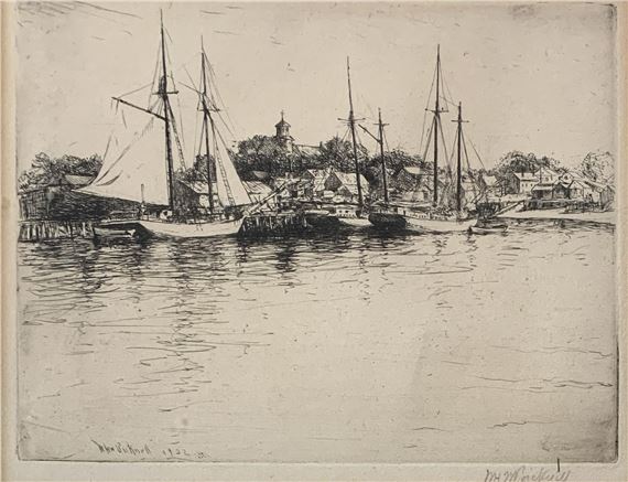 William Bicknell | Provincetown (1922) | MutualArt