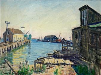 Ernest E. Perry | Seaside home | MutualArt