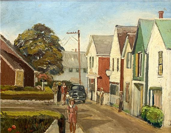 Nancy Maybin Ferguson | Commericial and West Vine (1938) | MutualArt