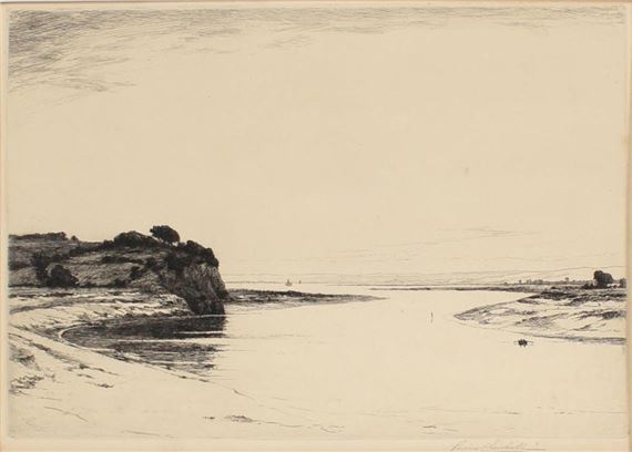George Percival Gaskell | Mouth of the Wye | MutualArt
