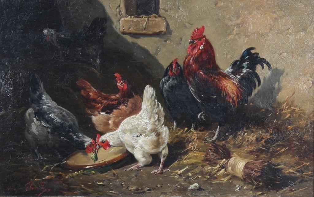 Henri Schouten | Roosters | MutualArt