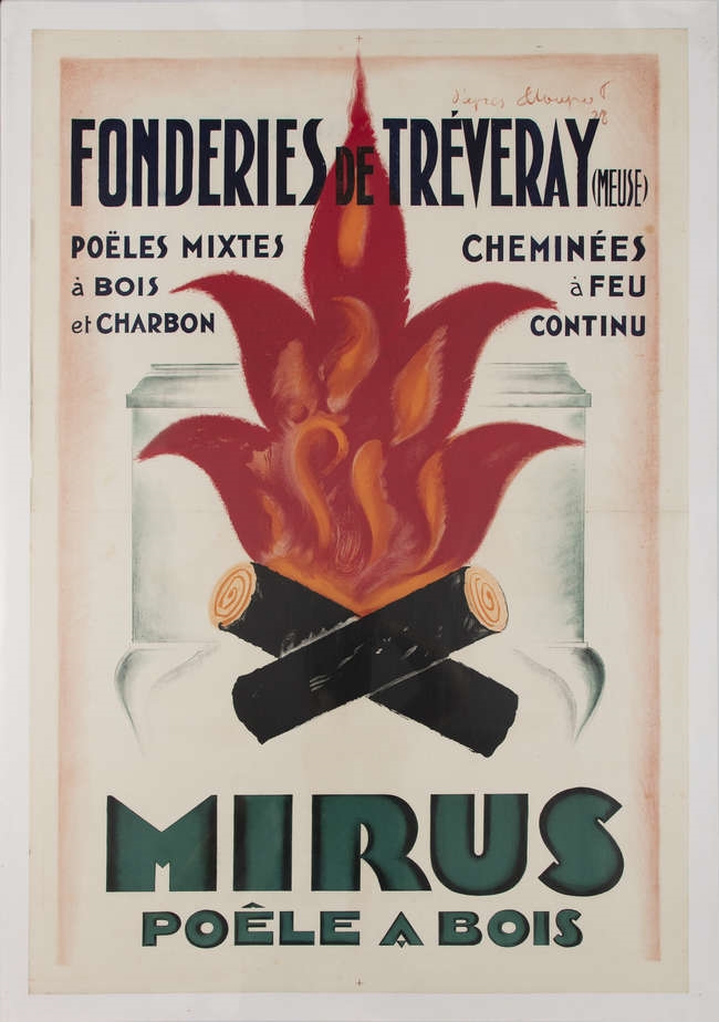 Charles Loupot | Mirus Poele a Bois (1928) | MutualArt