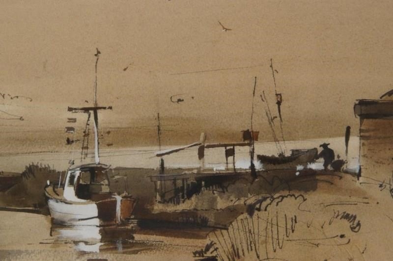 Rex Brandt | watercolor (1964) | MutualArt