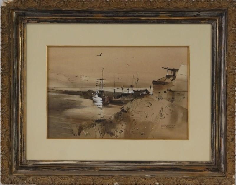 Rex Brandt | watercolor (1964) | MutualArt