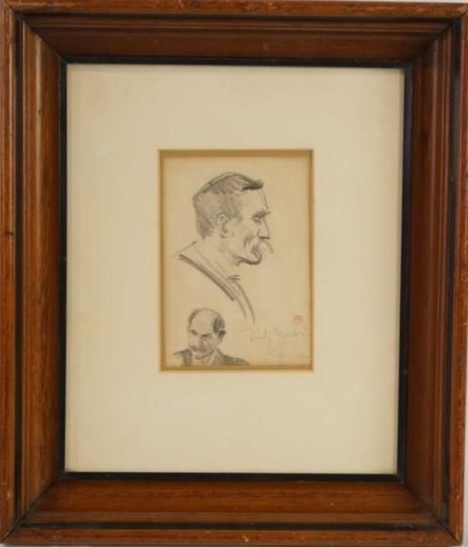 Maynard Dixon | original drawing (1902) | MutualArt