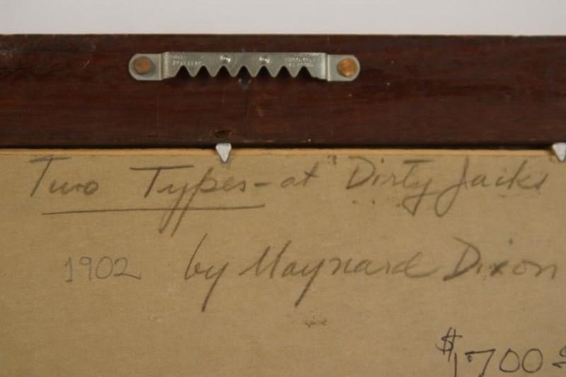 Maynard Dixon | original drawing (1902) | MutualArt