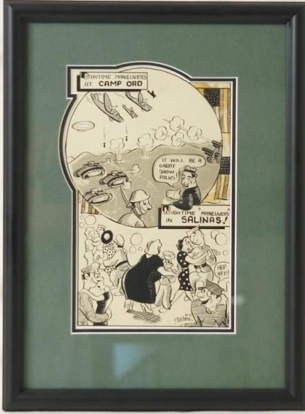 Eldon Dedini | Pen & Ink Camp Ord | MutualArt