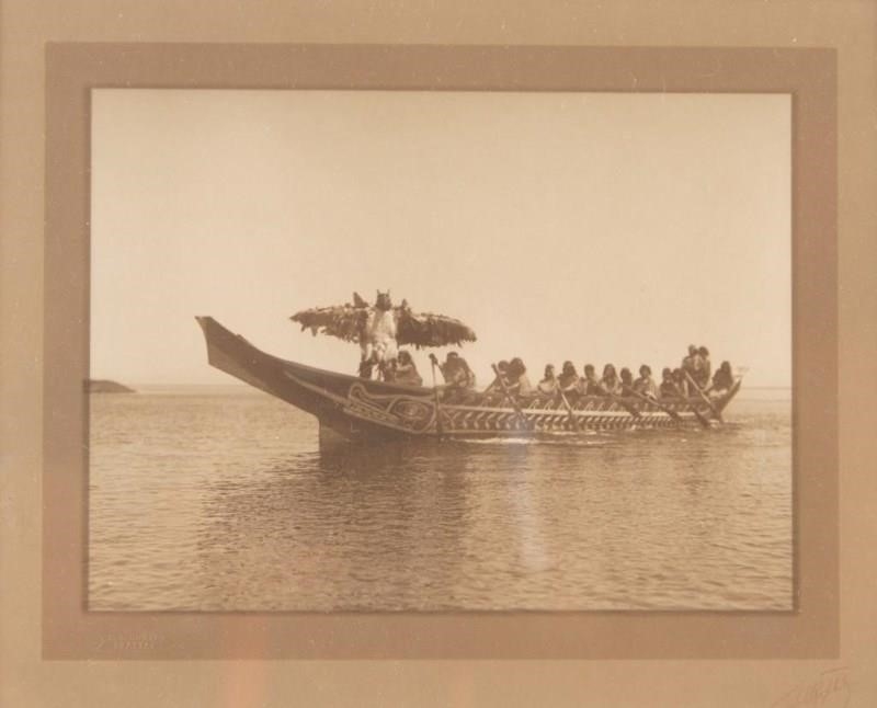 Edward S. Curtis | Photogravure - Qagyuhl NW Tribe | MutualArt