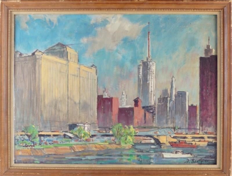 Frank Beatty | oil on board | MutualArt