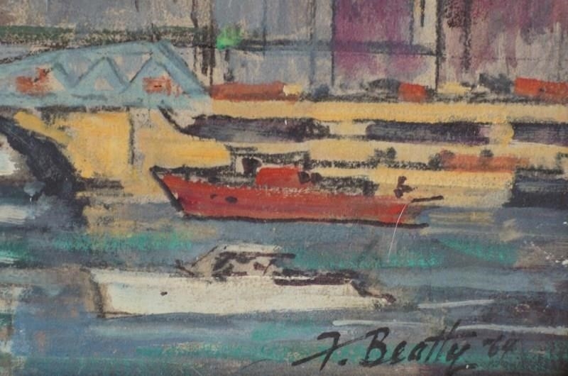 Frank Beatty | oil on board | MutualArt