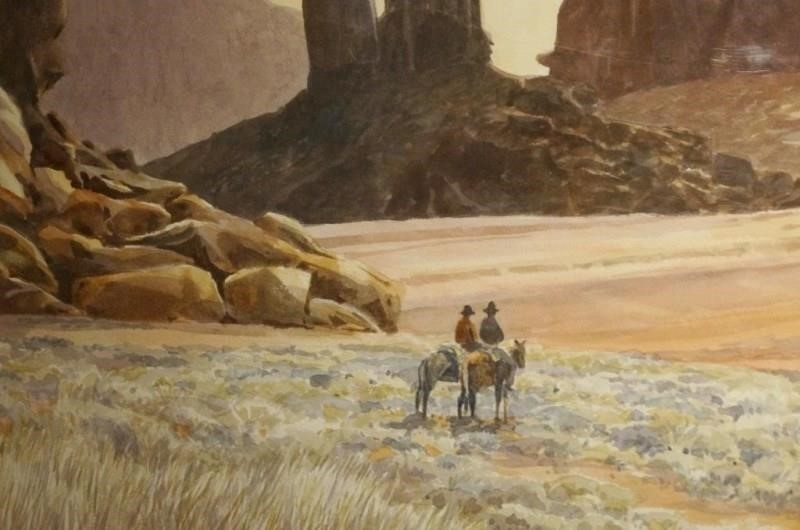 Gerald Brommer | watercolor 22x30 | MutualArt