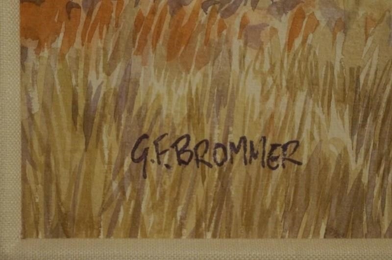 Gerald Brommer | watercolor 22x30 | MutualArt