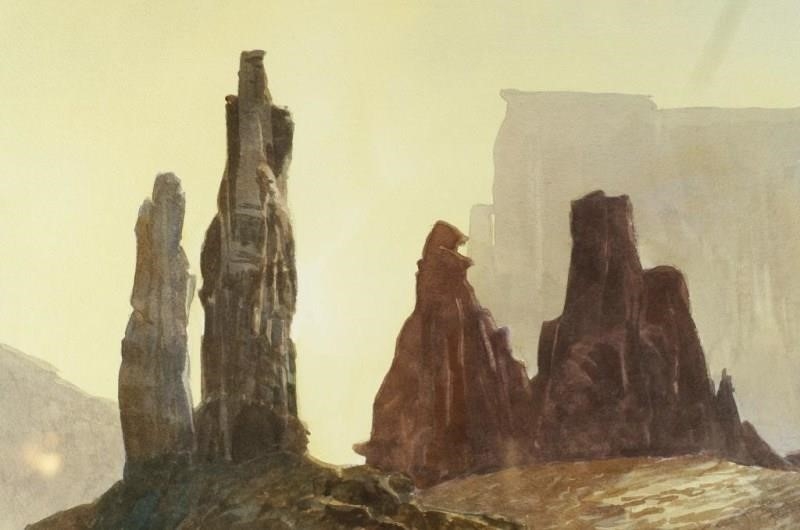 Gerald Brommer | watercolor 22x30 | MutualArt