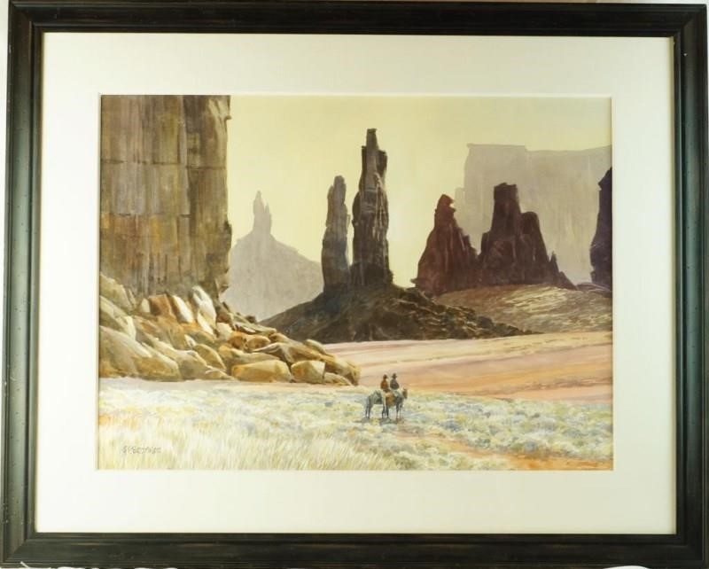Gerald Brommer | watercolor 22x30 | MutualArt