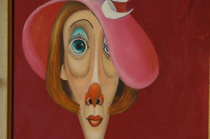 Red Skelton | Portrait of Hedda Hopper | MutualArt