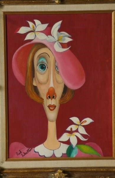 Red Skelton | Portrait of Hedda Hopper | MutualArt