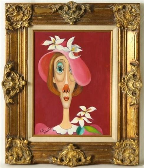 Red Skelton | Portrait of Hedda Hopper | MutualArt
