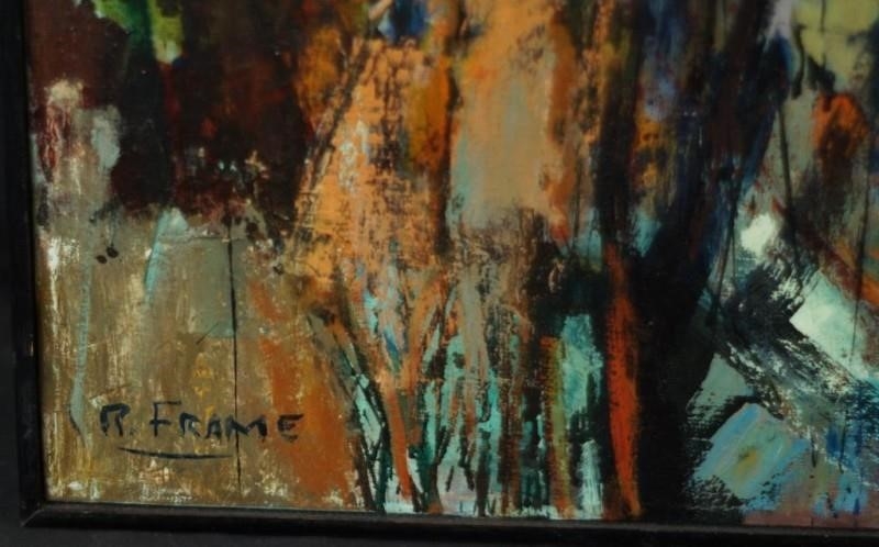 Robert Frame | oil on canvas | MutualArt