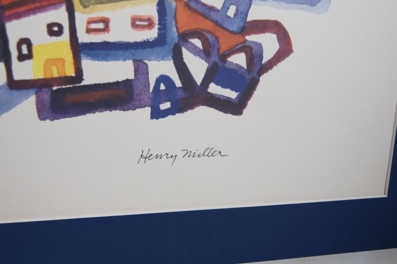 Henry Miller | Signed Limited Edition Lithograph | MutualArt