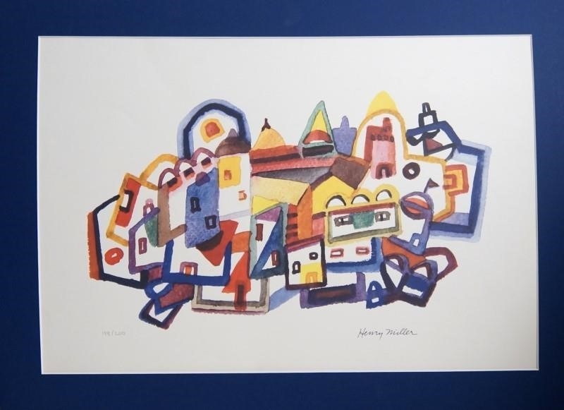 Henry Miller | Signed Limited Edition Lithograph | MutualArt