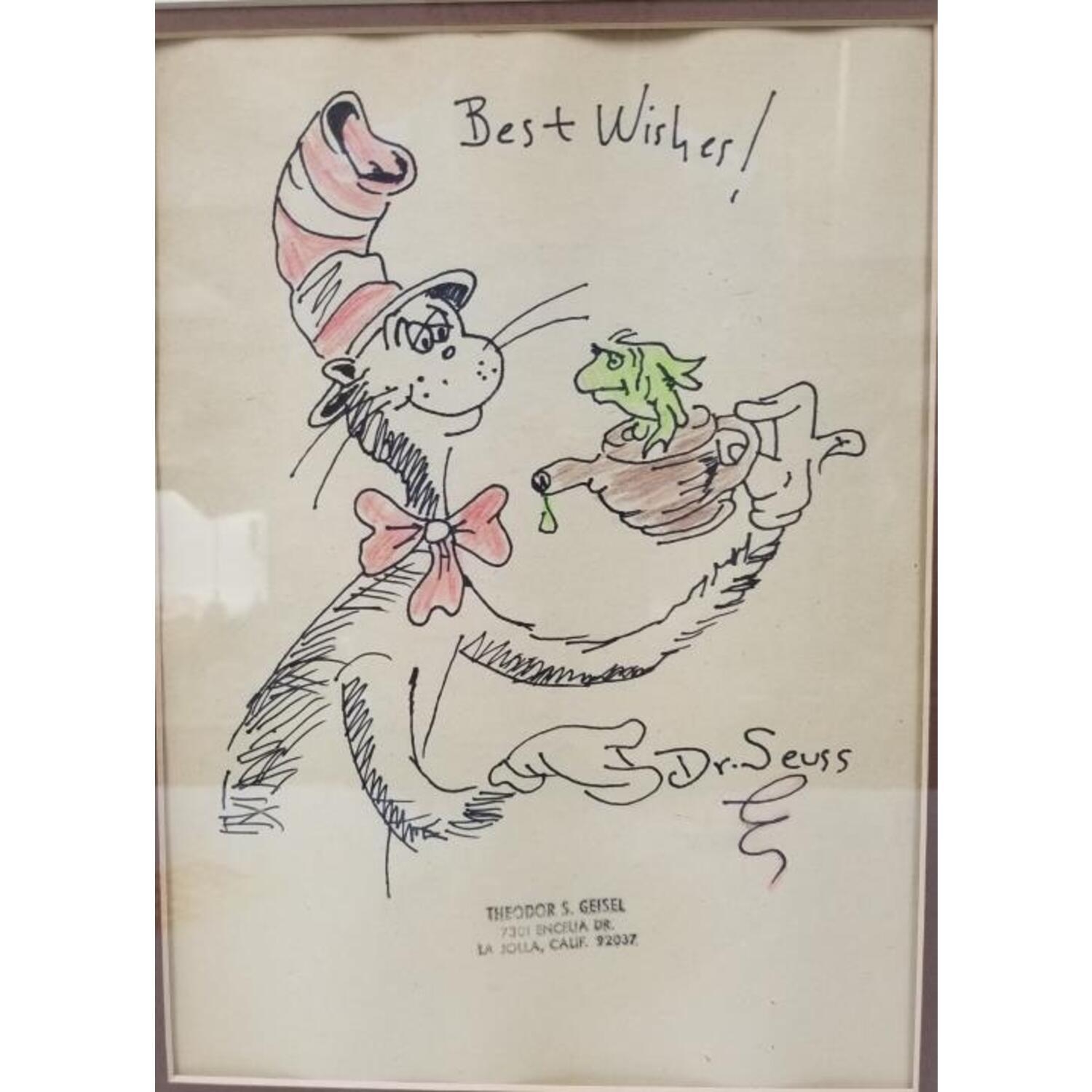 Cat In The Hat Fish Teapot