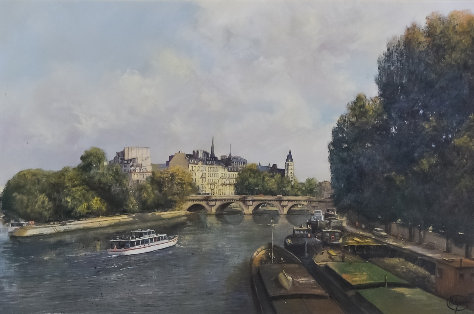 Clive Madgwick | River Seine, Paris | MutualArt