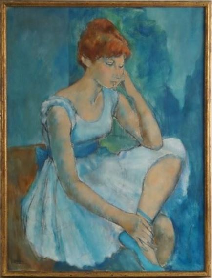 James Zeiler | Ballerina oil on canvas (62) | MutualArt