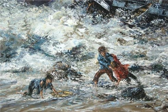 Robert Lebron | oil on canvas | MutualArt