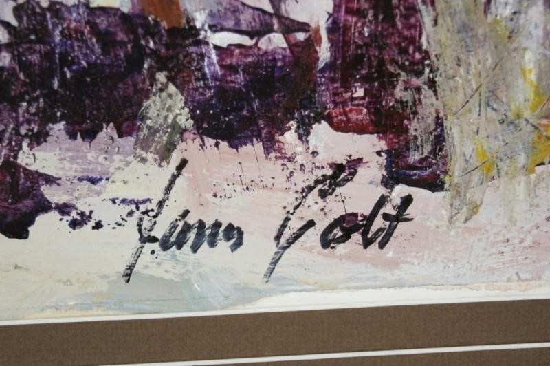 James Colt | 2-sided Western oil on painting | MutualArt