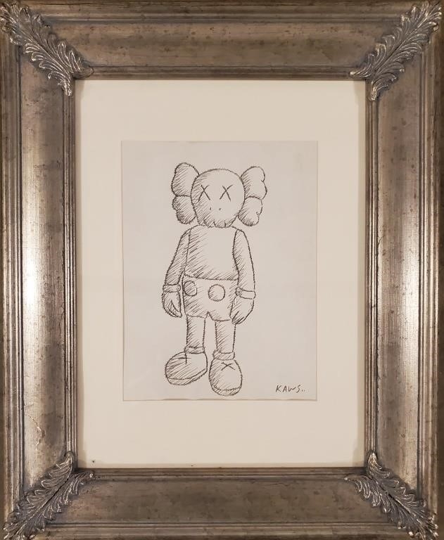 KAWS | Original Drawing in the Manner of Kaws | MutualArt