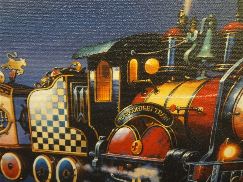 Dean Morrissey | Dean Morrissey Fantasy Art The Goodnight Train Signed ...