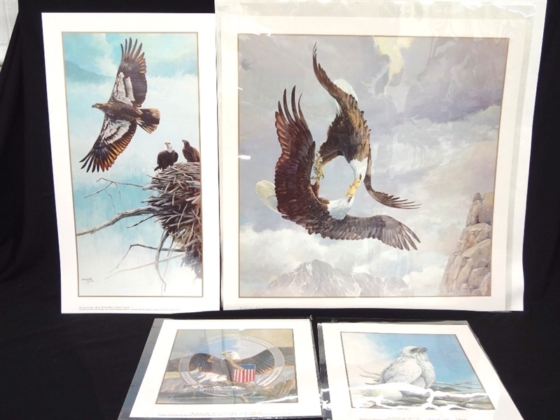 Mario Fernandez | Mario Fernandez Lithograph The Story of the Eagle ...
