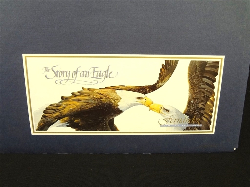 Mario Fernandez | Mario Fernandez Lithograph The Story of the Eagle ...