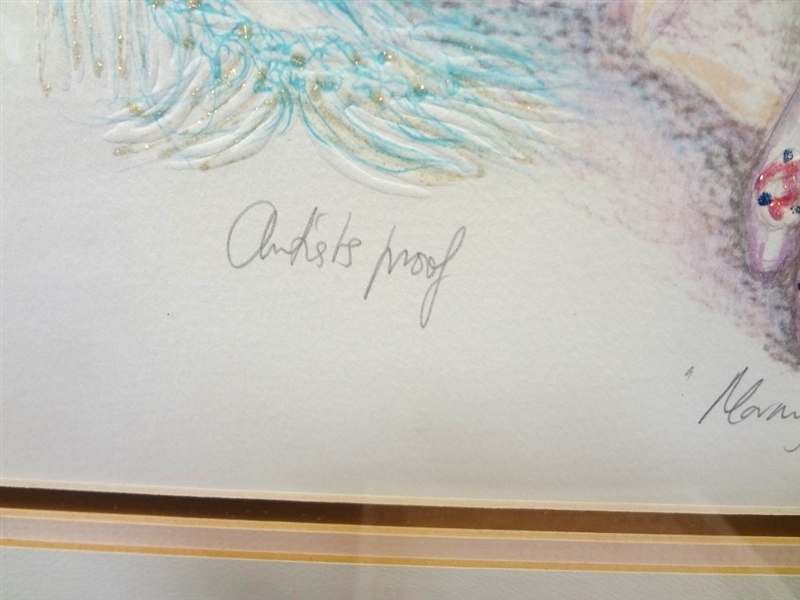 Mary Vickers | Mary Vickers Artist Proof Morning Reflections Intaglio ...