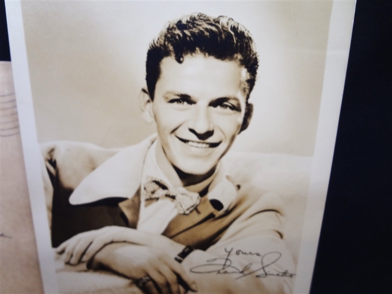 Frank Sinatra | Frank Sinatra Gelatin Photograph with Original Envelope ...