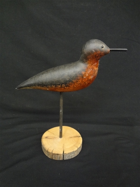 Ken Kirby | Ken Kirby Signed Water Bird Decoy on Stand: Stands 11.5 ...