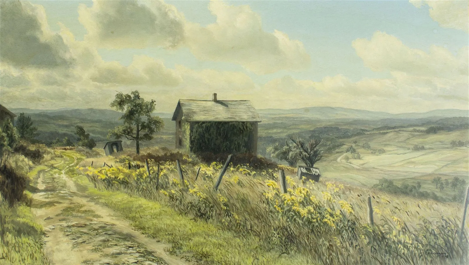 Constance Coleman Richardson | Landscape - Bright, Cool and Far Away ...
