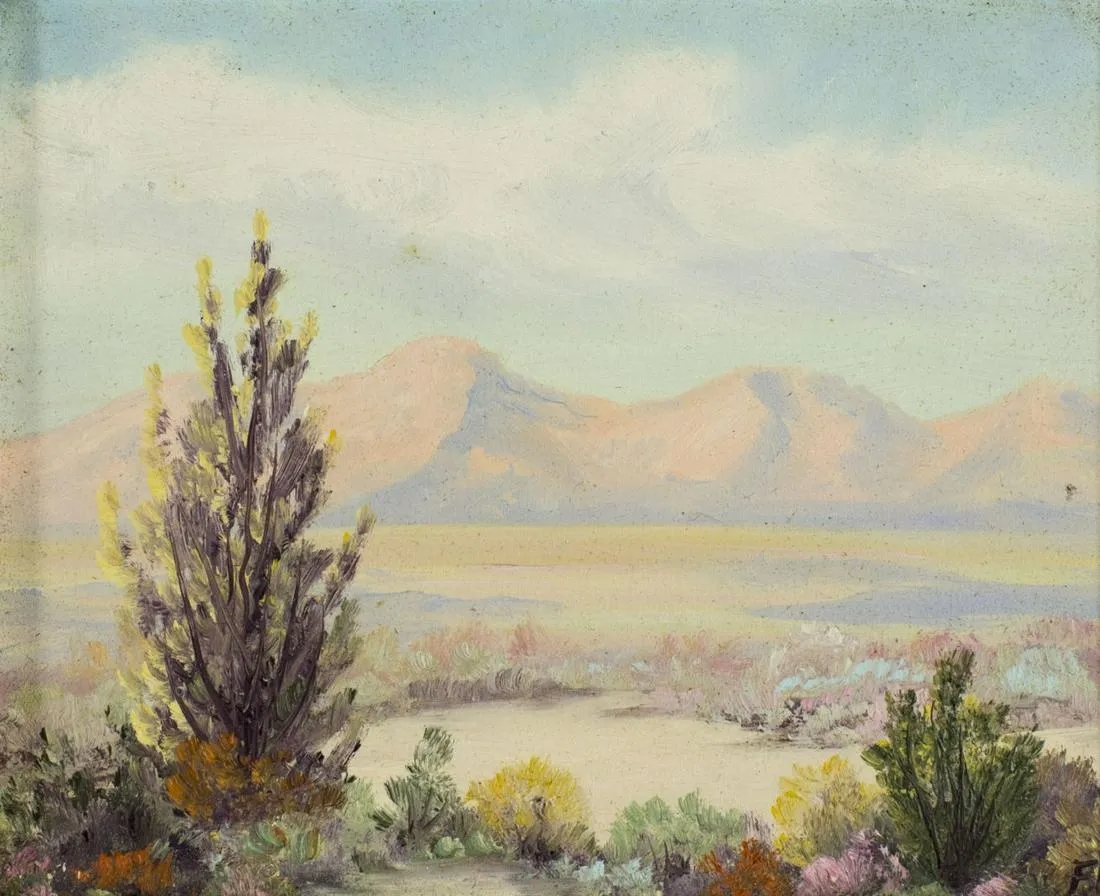 William Fitch Wray | Desert Landscape | MutualArt