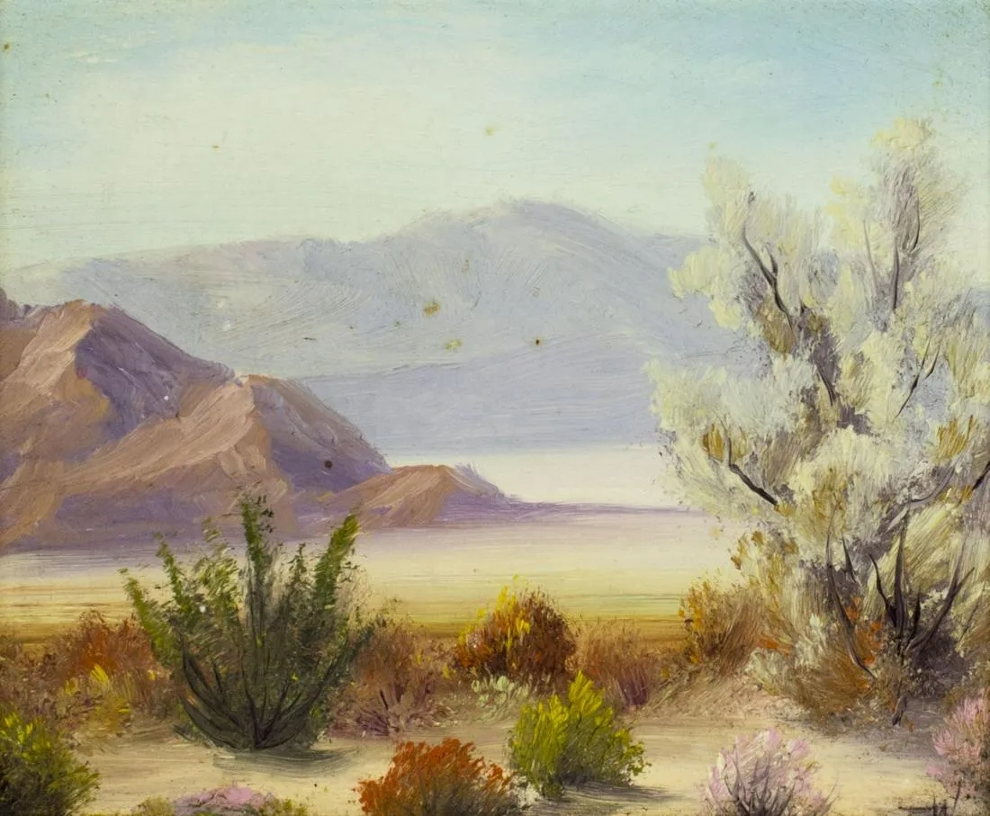 William Fitch Wray | Desert Landscape | MutualArt