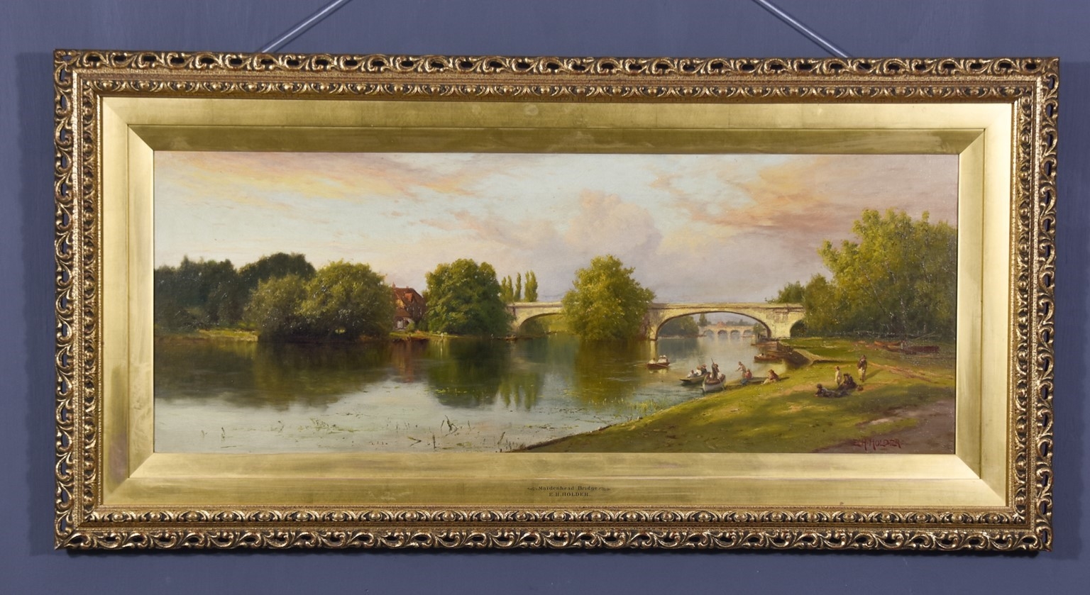 Edward Henry Holder | Maidenhead Bridge | MutualArt