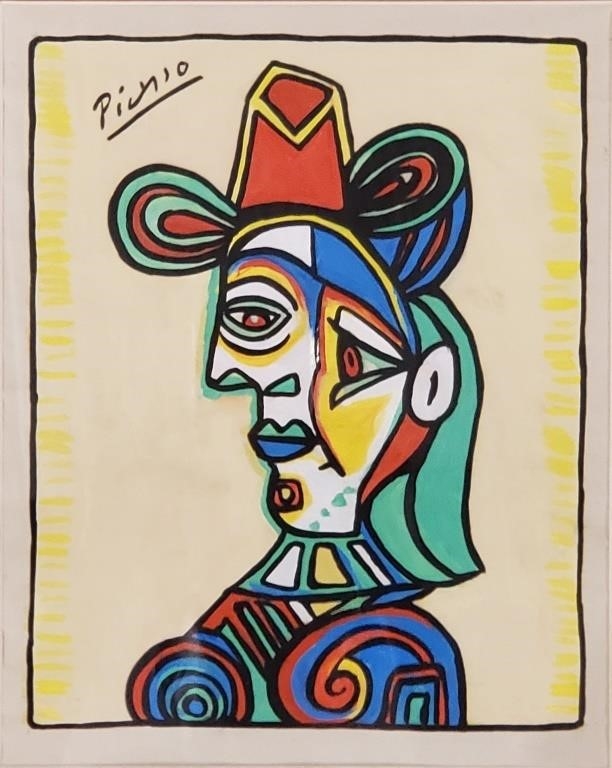 Pablo Picasso | Original in the Manner of Picasso (1900) | MutualArt