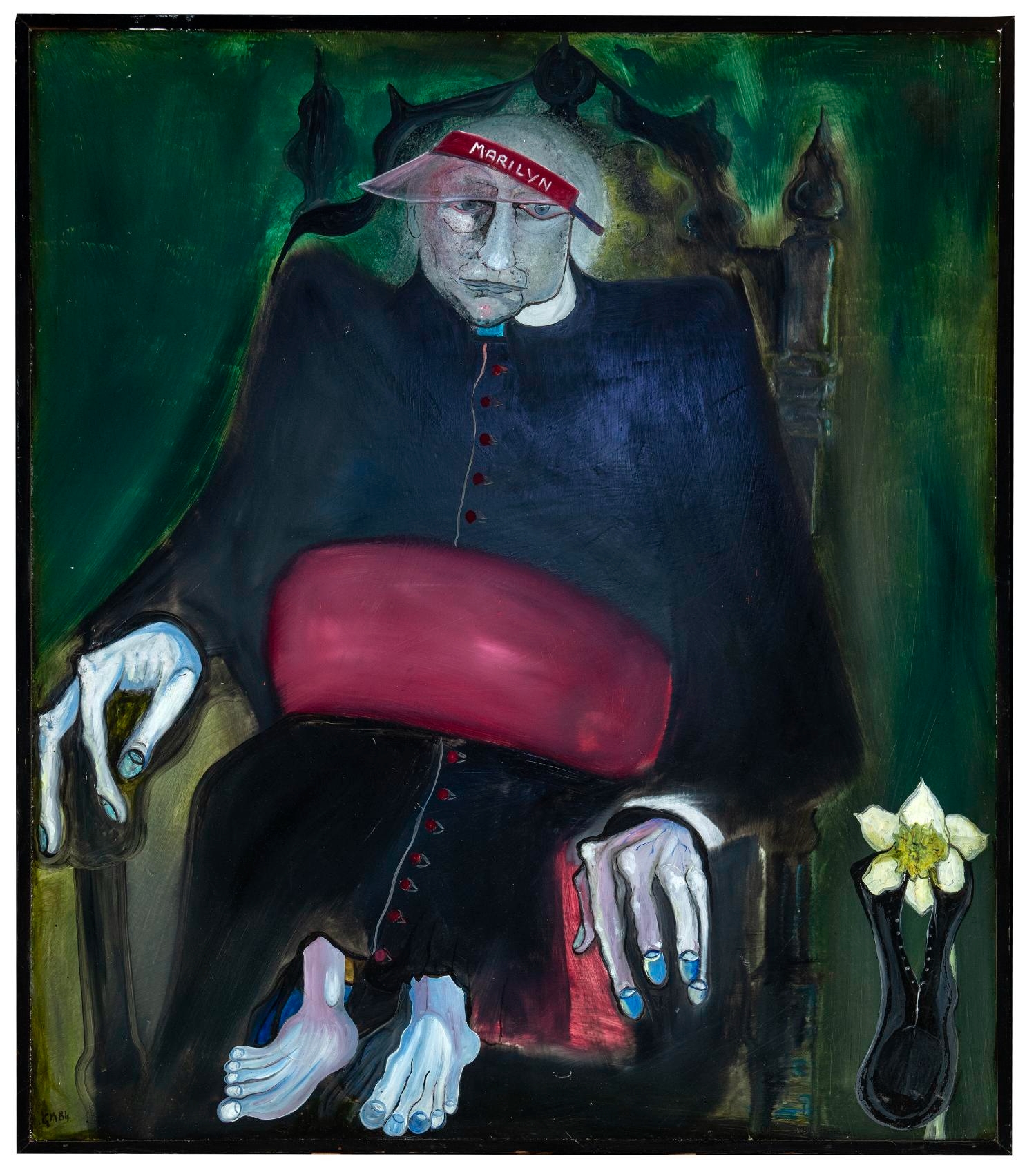 Gerald Moore | Self Portrait as a Cardinal called Marilyn (84) | MutualArt