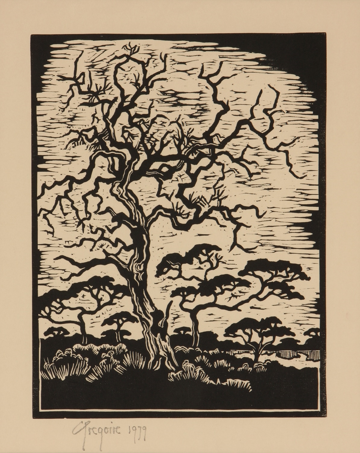 Gregoire Johannes Boonzaier | Trees (1979) | MutualArt