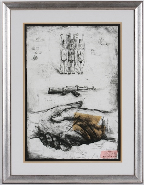 Deborah Bell | Greasing Palms Salutations (1997) | MutualArt