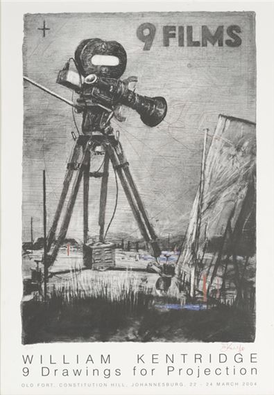 William Kentridge | 9 Films: Drawings for Projection (2004) | MutualArt
