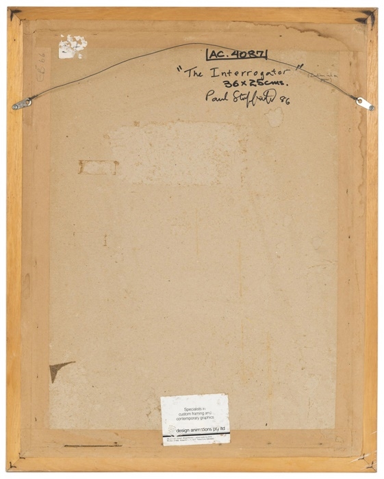 Paul Stopforth | The Interrogator (1986) | MutualArt