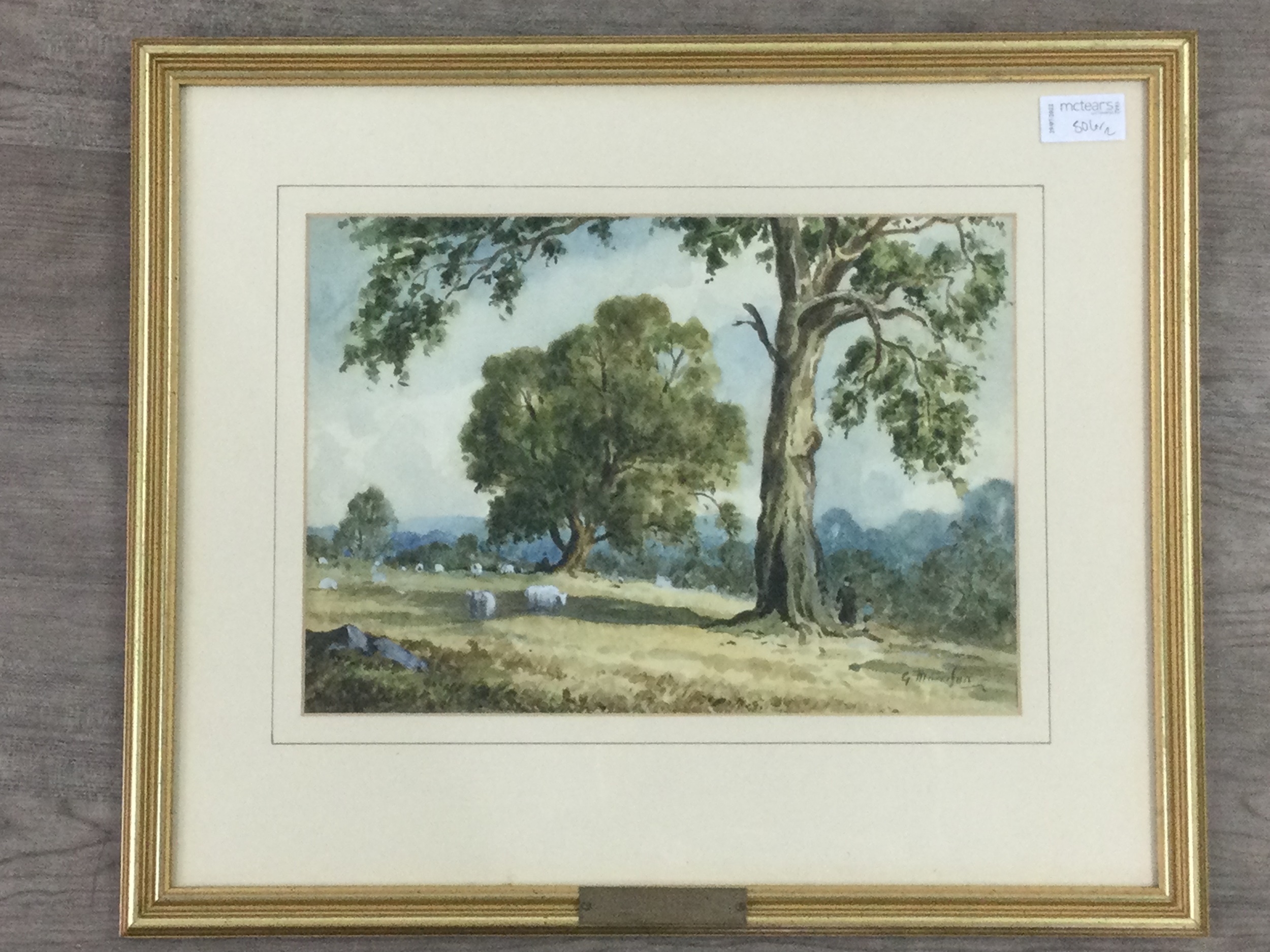 George William Morrison | A PAIR OF WATERCOLOURS BY GEORGE WILLIAM ...
